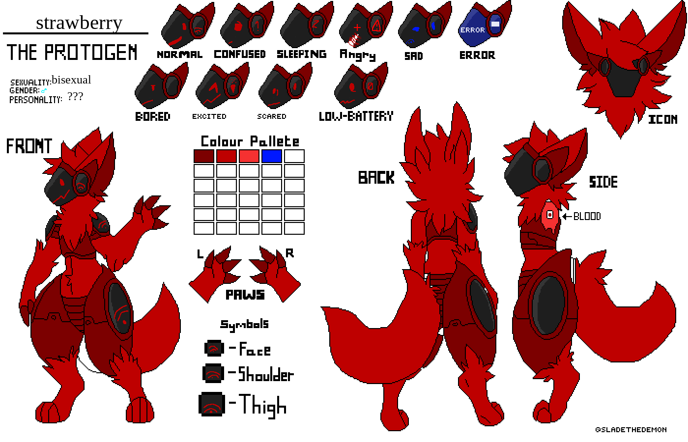 strawberry the protogen | ProtoHub